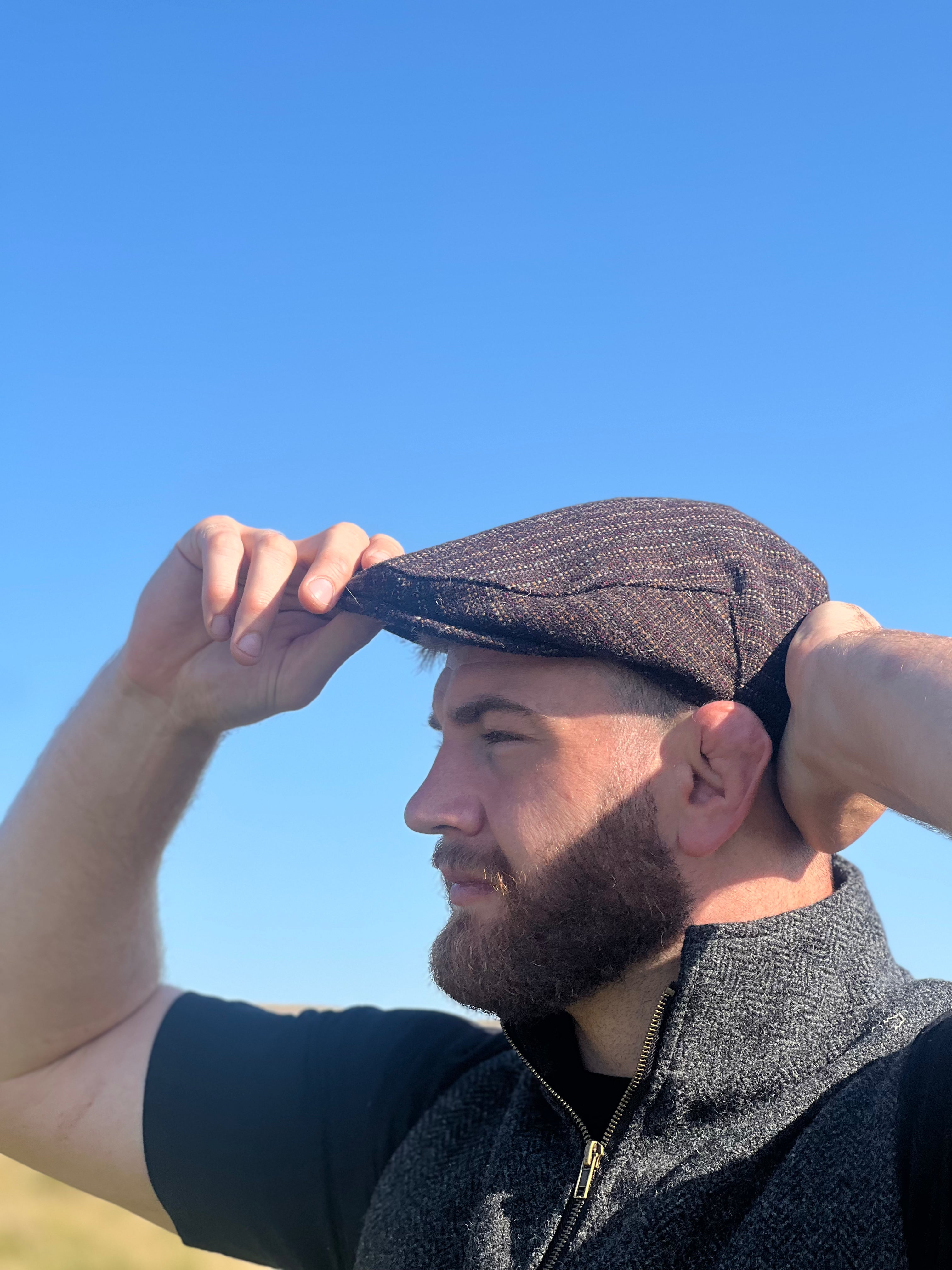 Emlyn Tweed Flat Cap – Welsh Tweed