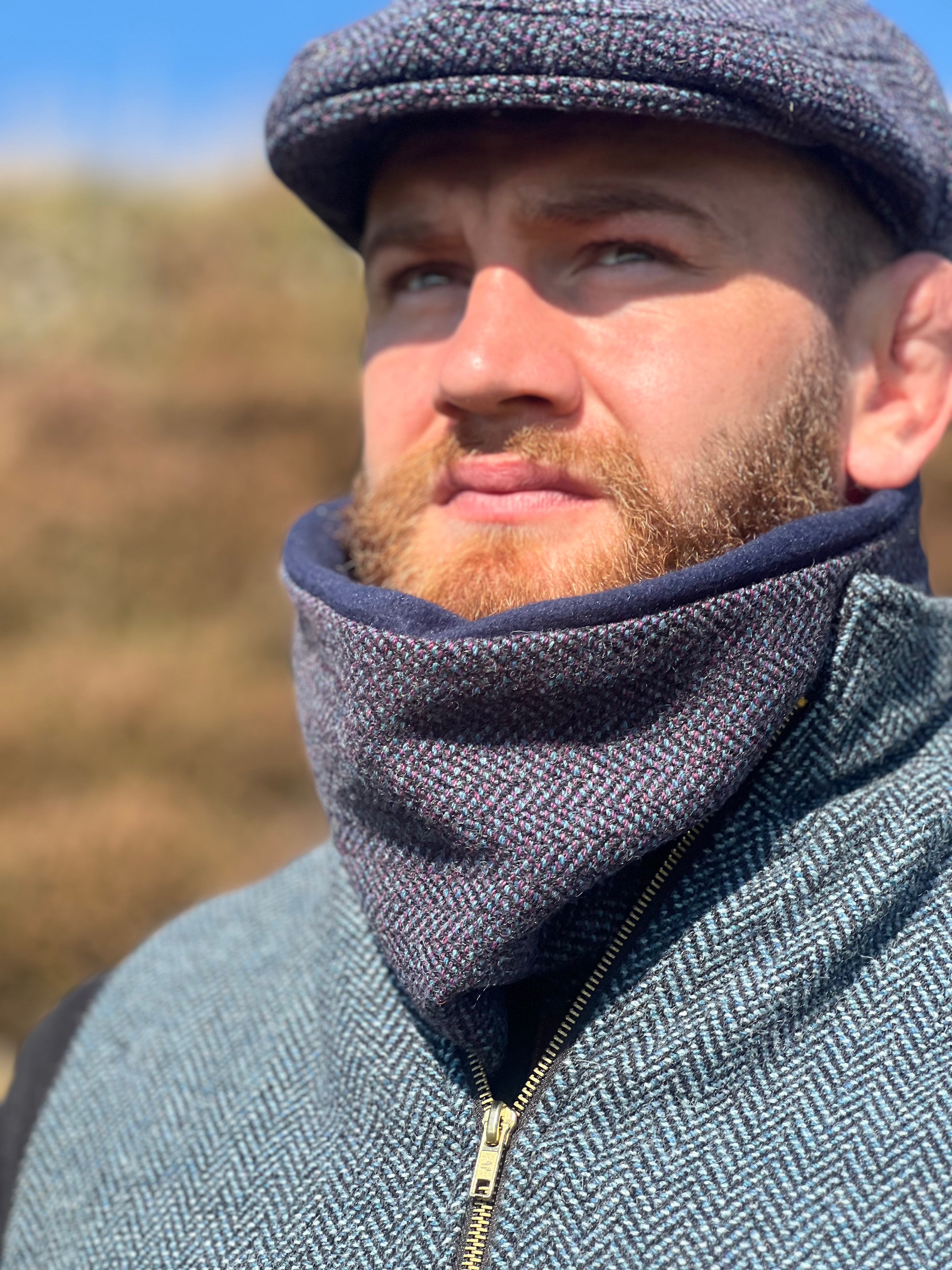 Brenin Tweed Neck Warmer – Welsh Tweed