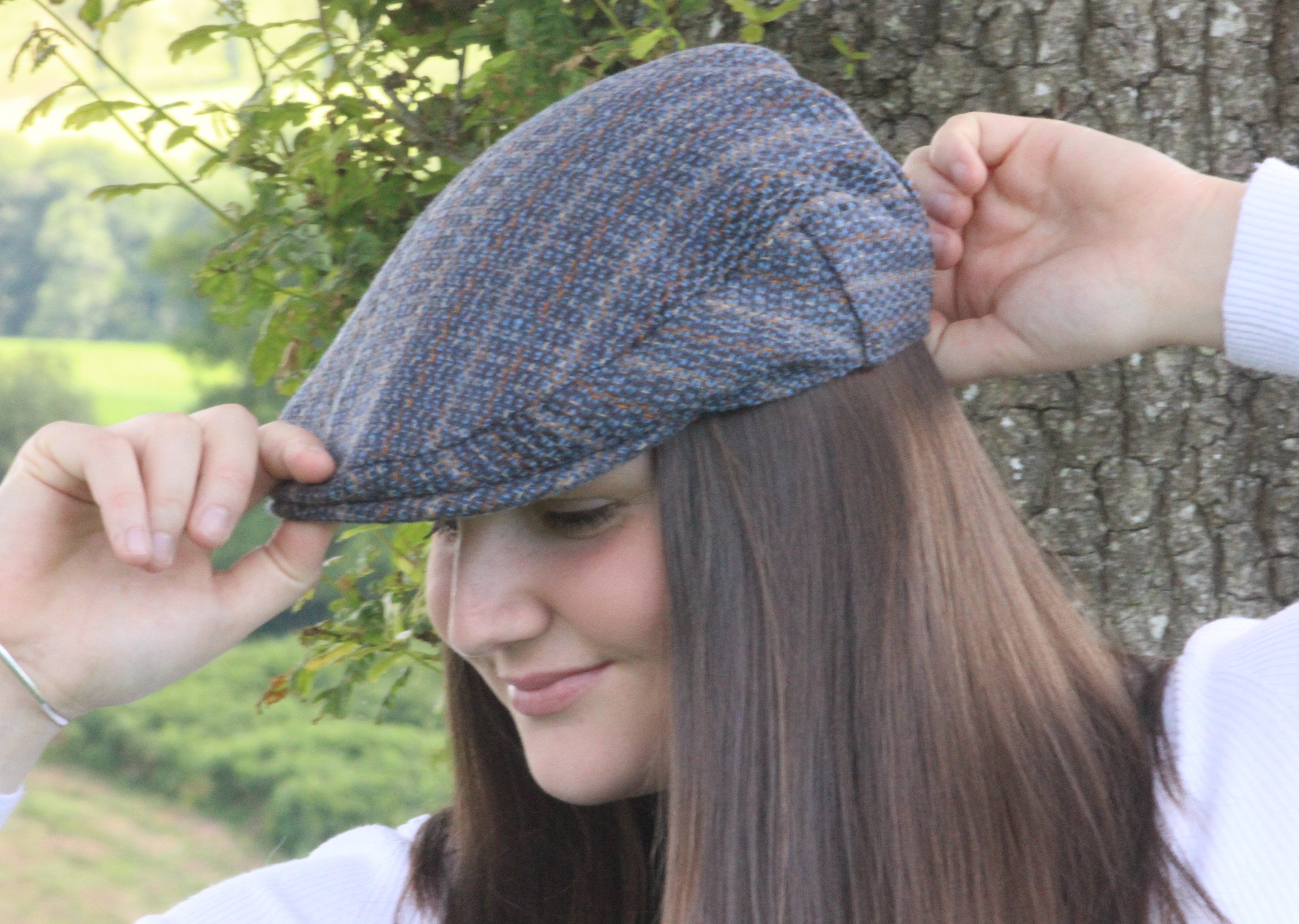 Conwy Flat Cap – Welsh Tweed