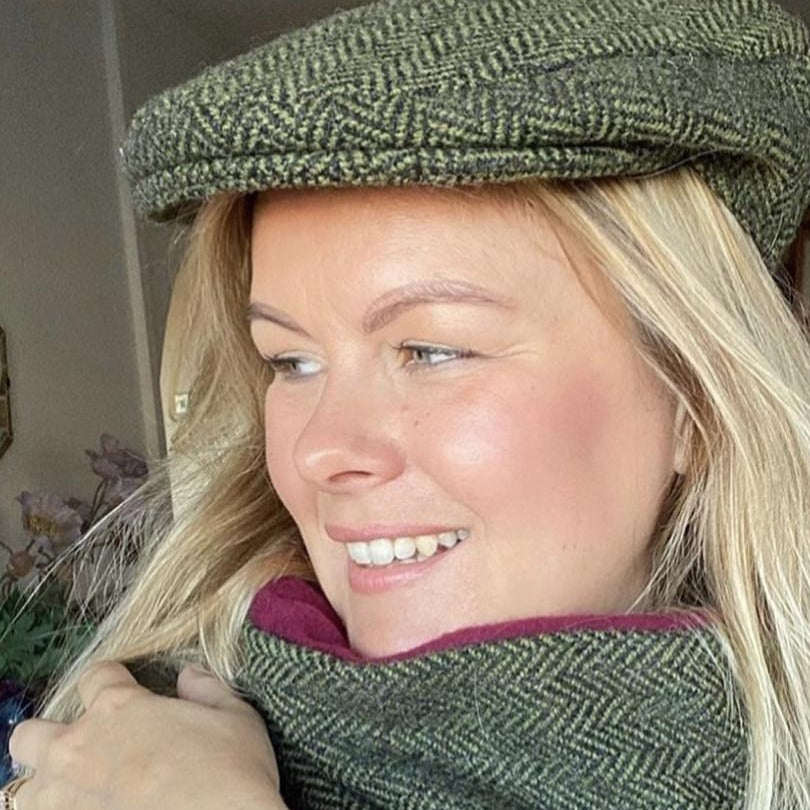 Chepstow Cap and Neck Warmer Set – Welsh Tweed